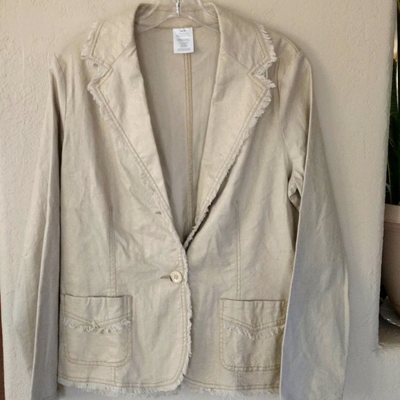 Vintage Avon Blazer | Jackets & Coats | Vintage Avon Glittery Gold ...